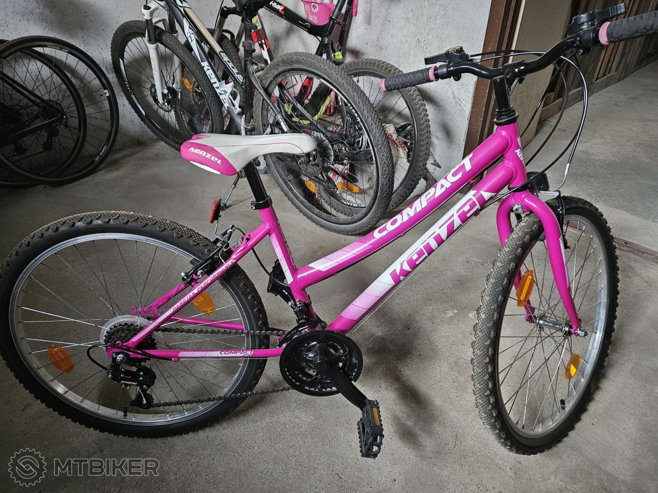 Dievčenský bicykel Kenzel 24 - Detské bicykle 24 palcové - MTBIKER bazár