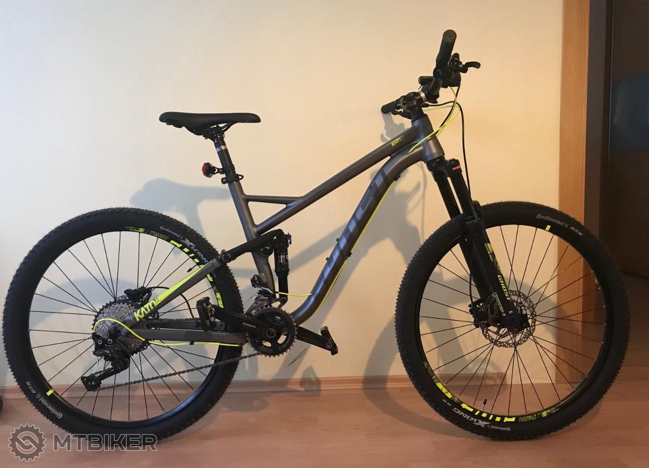 Ghost Kato FS 3.7 - 2018 - Horské celoodpružené bicykle - MTBIKER bazár