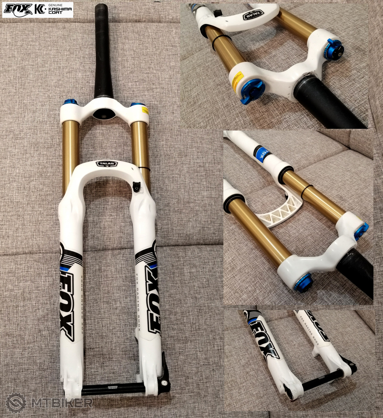 Fox Talas QR 15 RLC kashima - Vidlice 26" - MTBIKER bazár