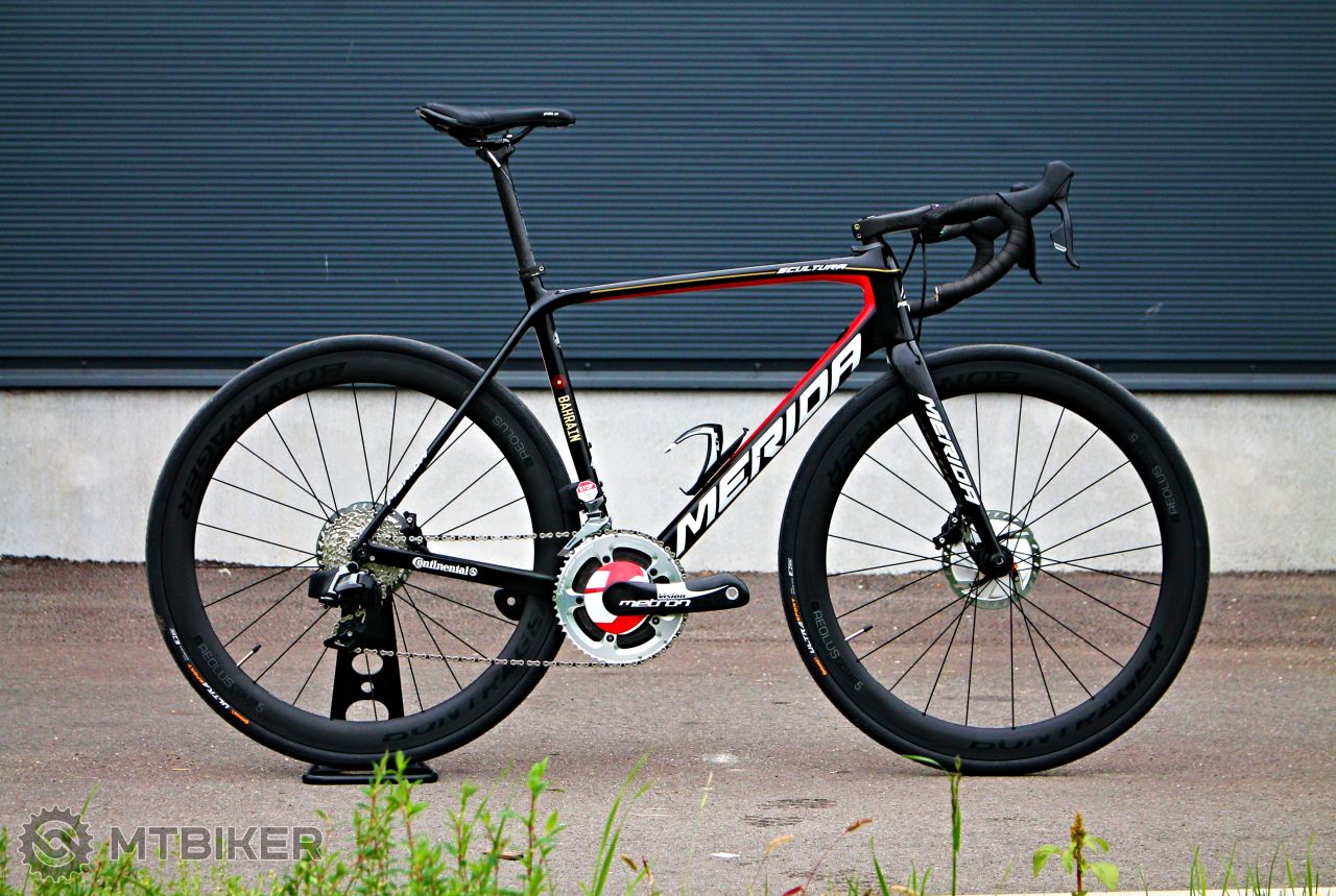 " Rezervovany" Merida Bahrain Team Disc, Elektronika Sram AXS Etap 2x12 ...