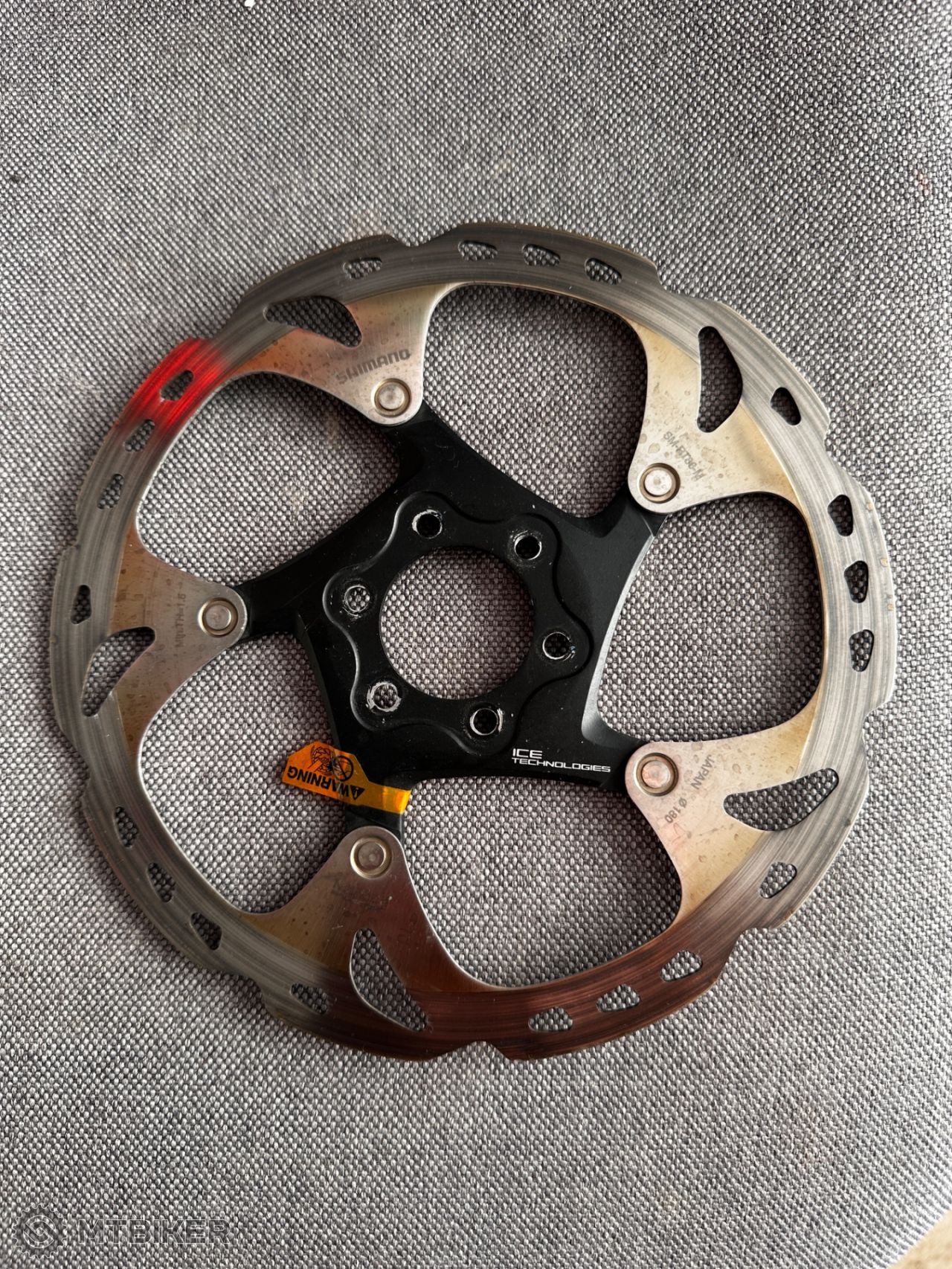 Shimano XT sm-rt86 brzdový kotúč, 180 mm, 6 dier, Ice Tech - Brzdové ...