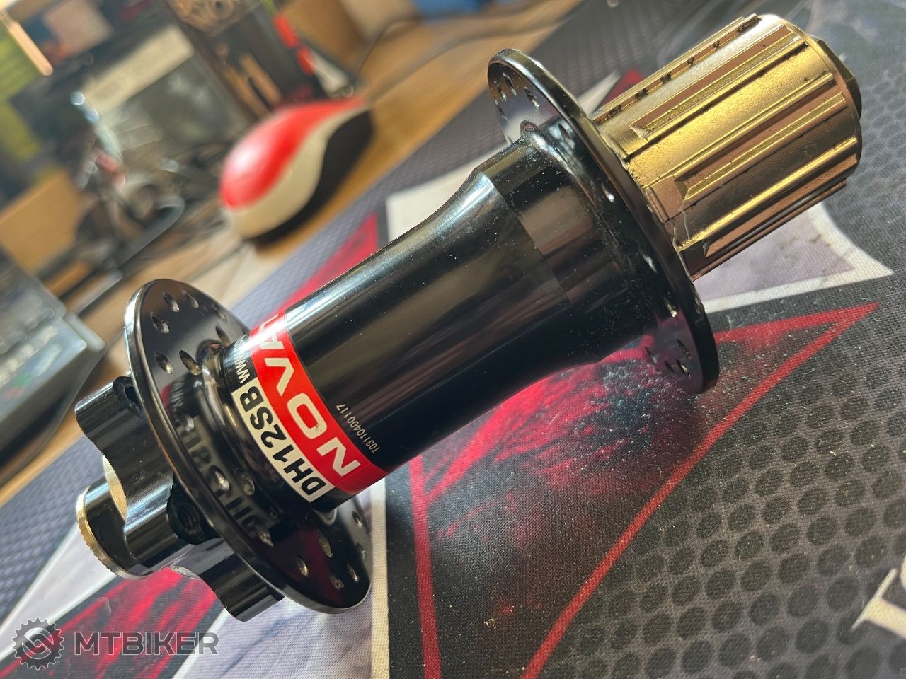 Novatec 150x12 mm - MTB Náboje pre kotúčové brzdy - MTBIKER bazár