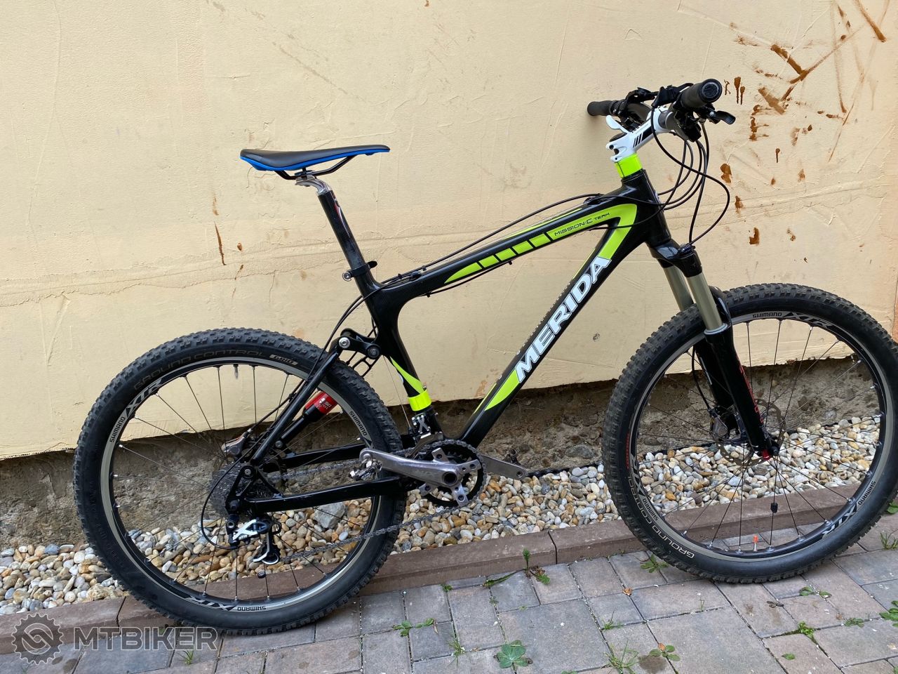 Merida Mission Carbon - Horské celoodpružené bicykle - MTBIKER bazár